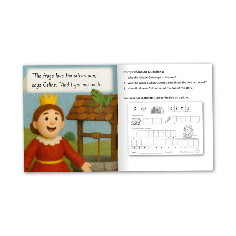 Decodable Book 49 - c says /s/ – Smart Kids NZ