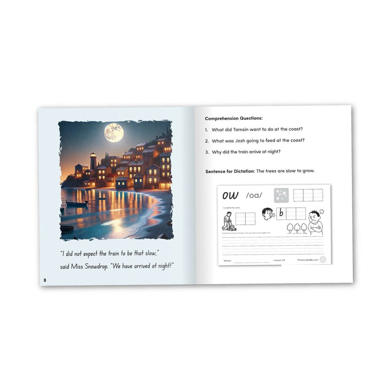 Decodable Book 62 - ow says /long o/ – Smart Kids NZ