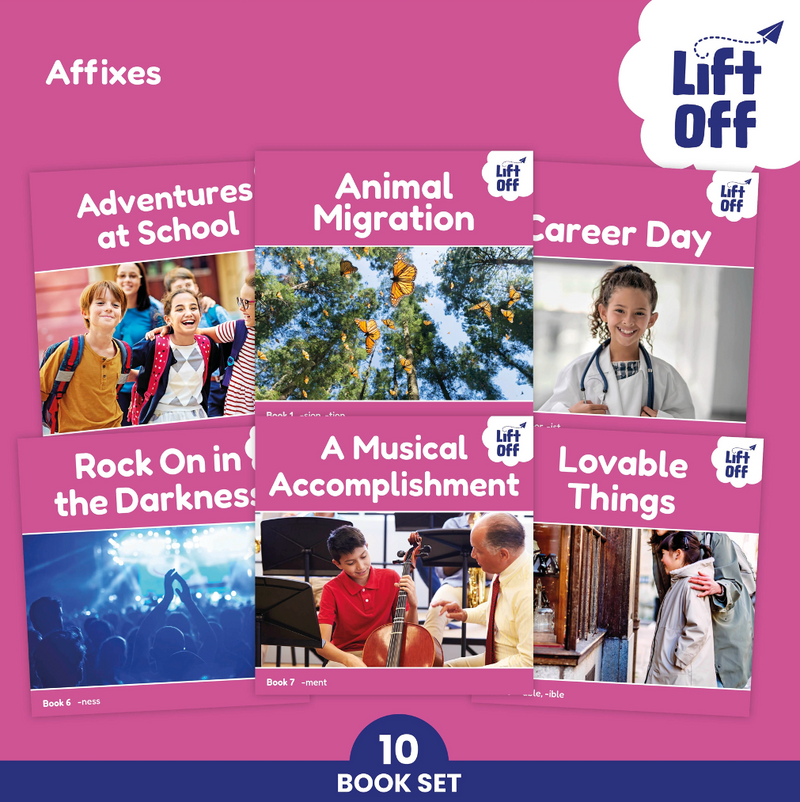 Lift Off Readers - Affixes – Smart Kids NZ